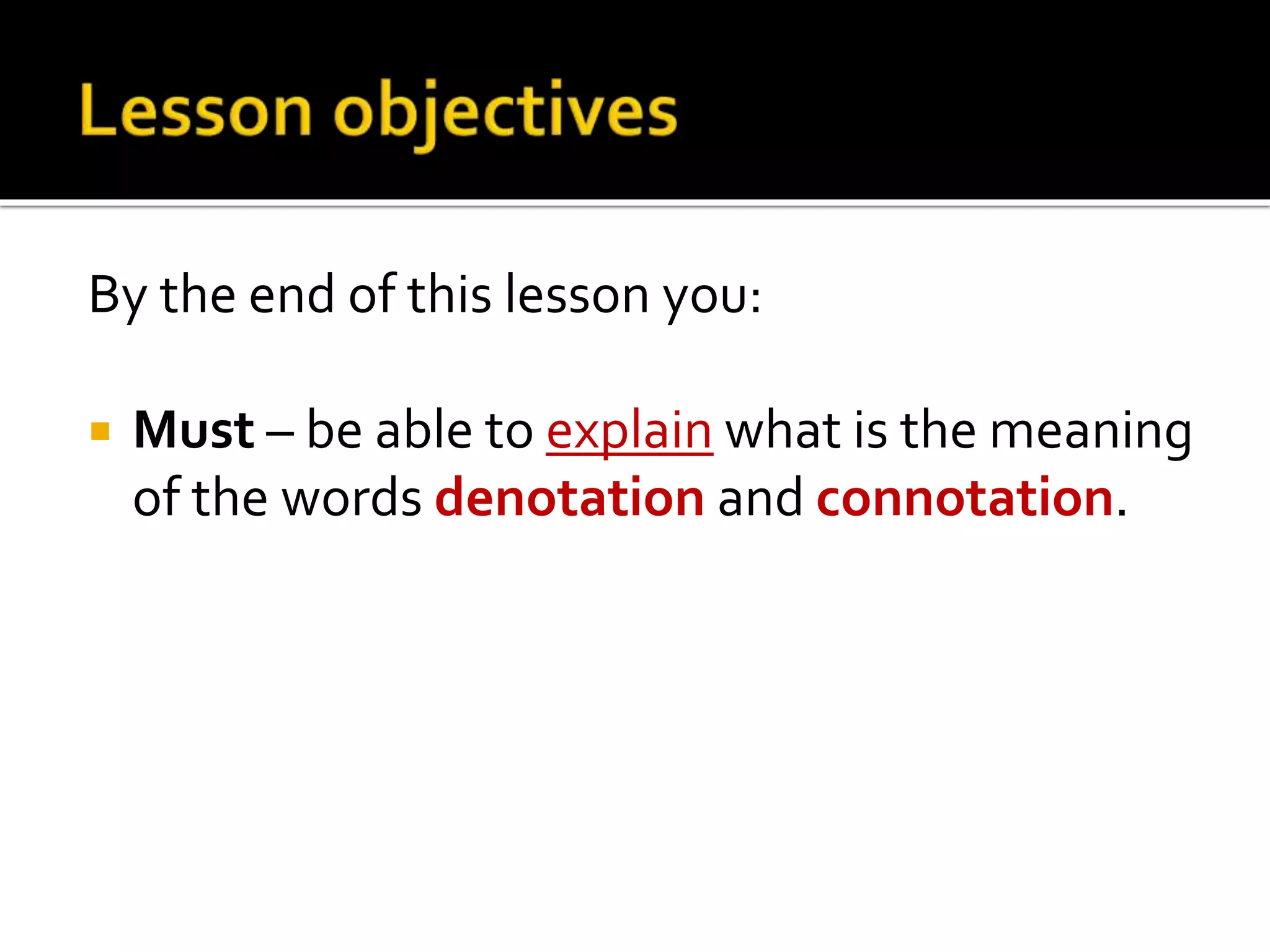 GCSE Lesson 2 Representation in media_Semiotics | PPTX