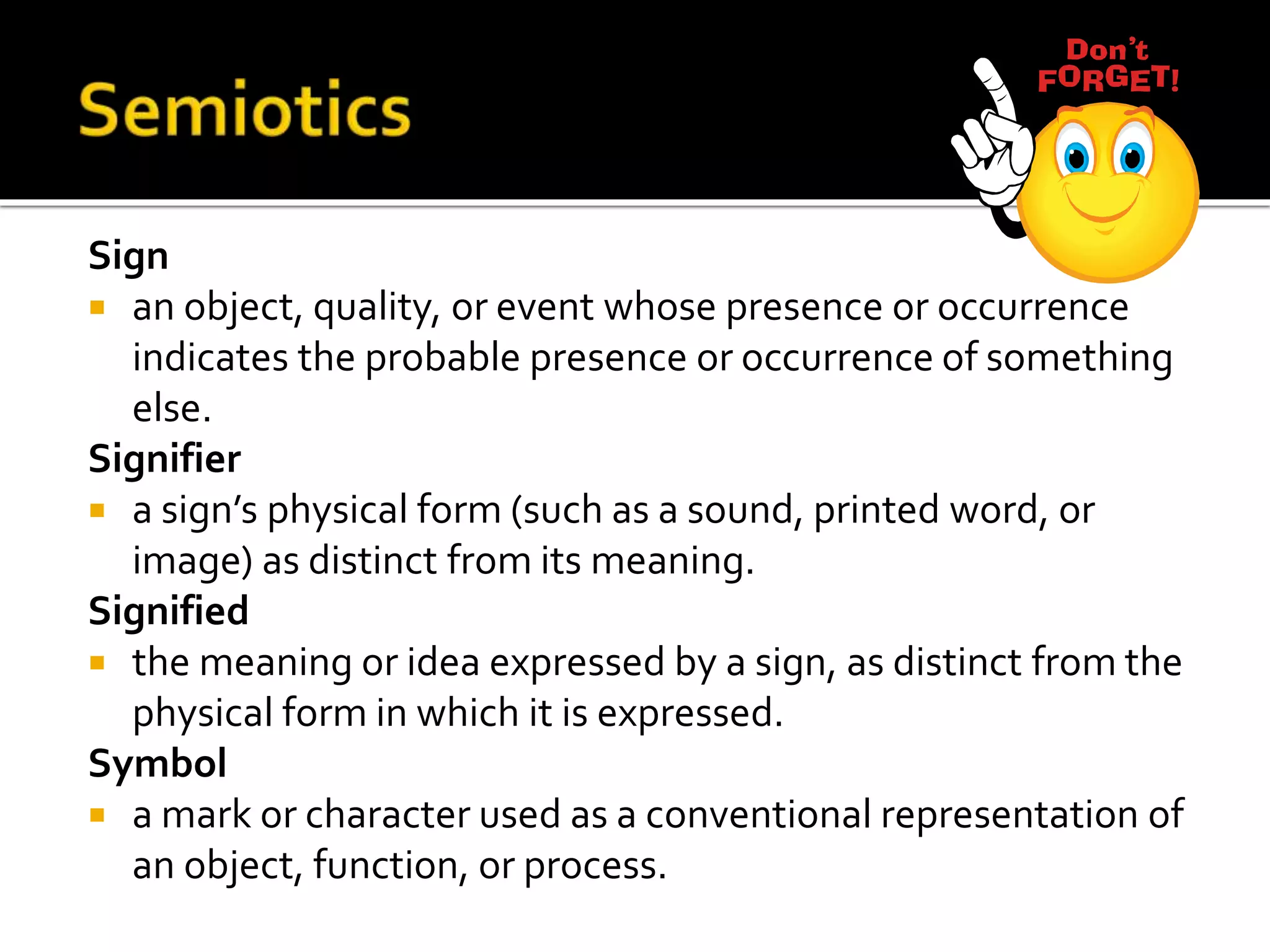 GCSE Lesson 2 Representation in media_Semiotics | PPTX