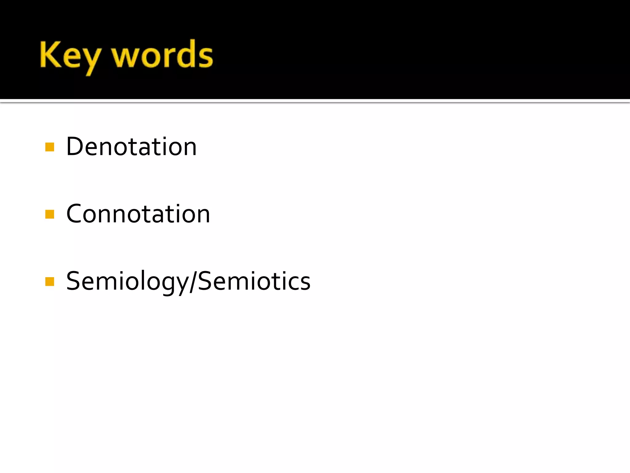 GCSE Lesson 2 Representation in media_Semiotics | PPTX