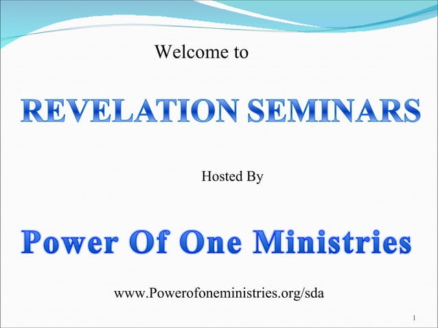 Lesson 2 Revelation Seminars The Star Of The Drama Of Revelation | PPT