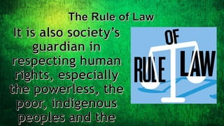 Lesson 2 Rule of Law- Grade 9 Values Education | PPT