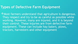 Lesson 2 Sharpening Tools (Dangers of Farm Tools - Agricrop Production ...
