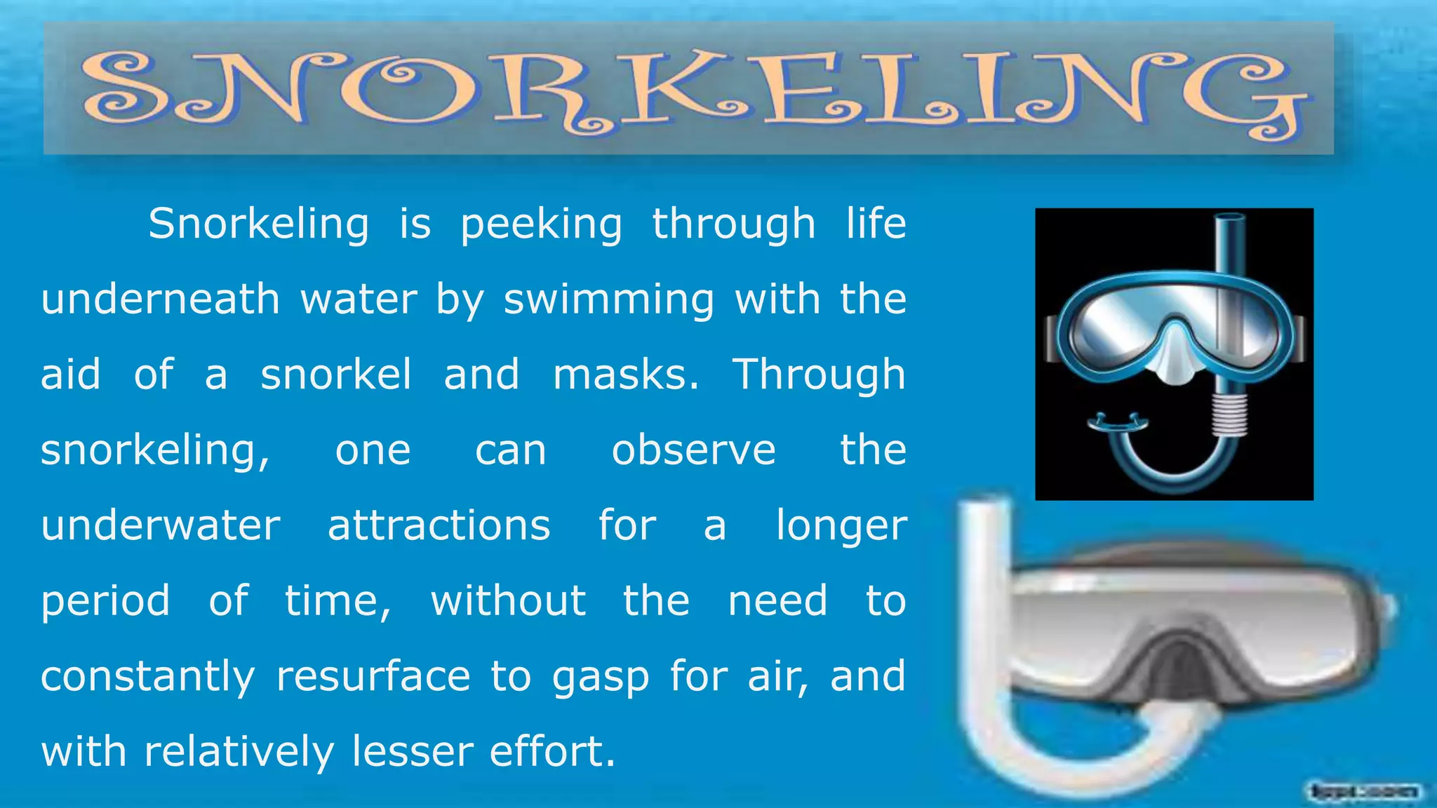SNORKELING | PPTX