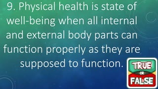 Health Education 7 1st Quarter Lesson 2 stages of growth and ...