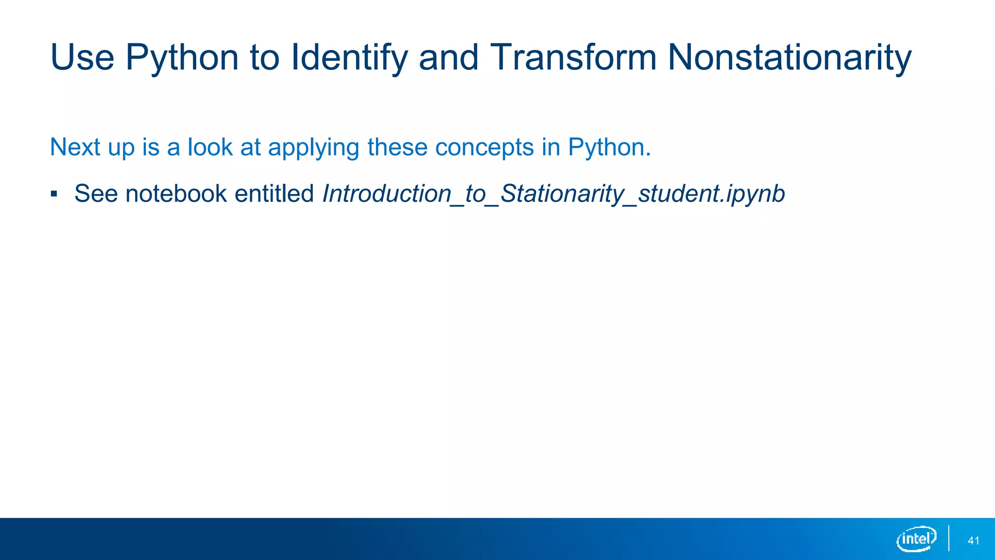 Lesson 2 stationary_time_series | PPTX