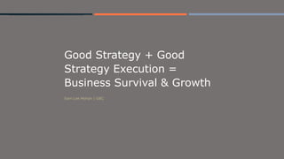 Lesson 2 strategic management and operational management | PPT