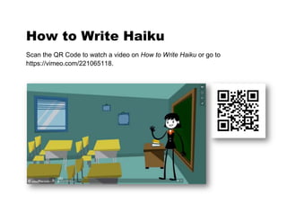 Writing Haiku | PDF