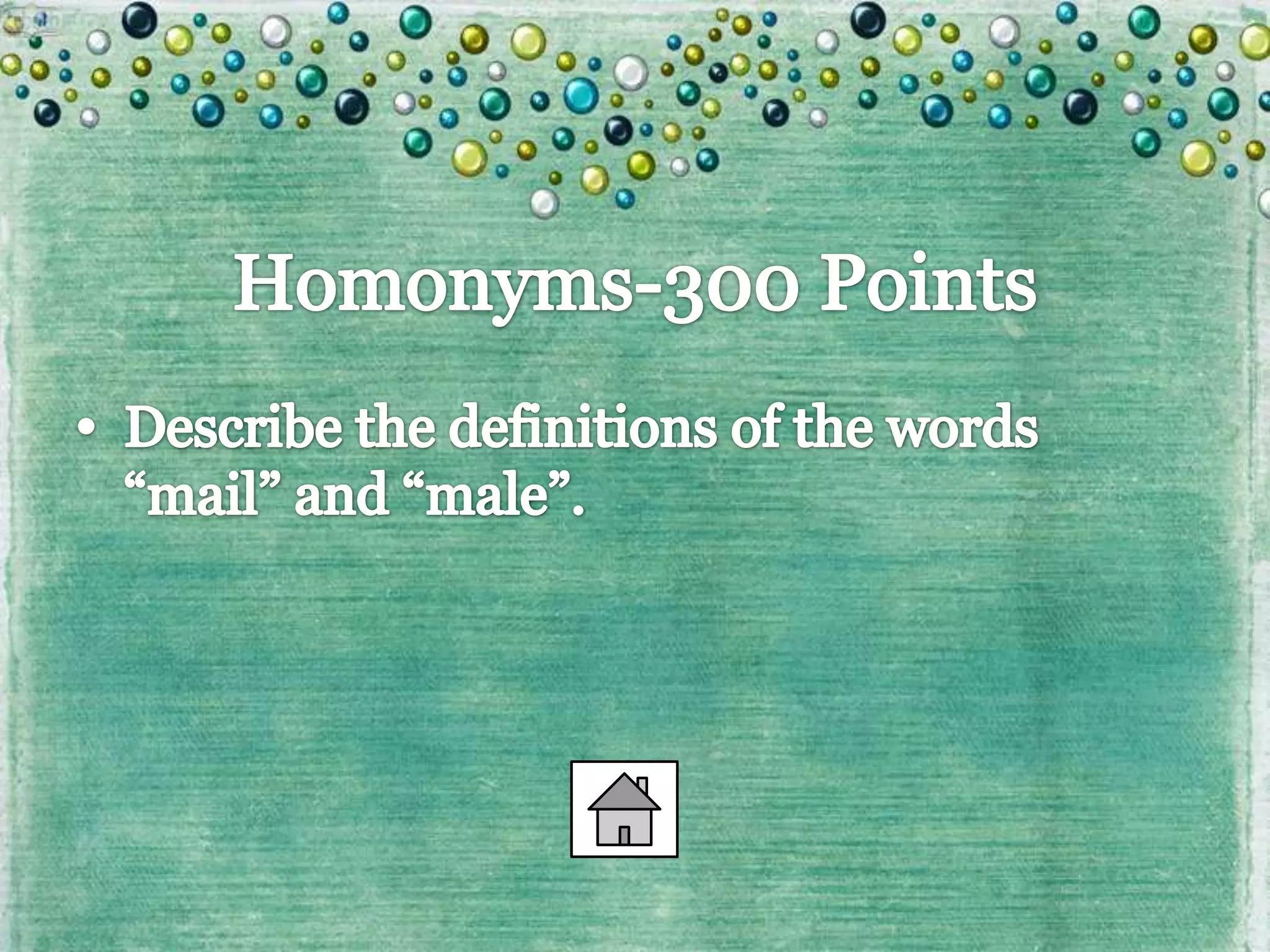 Synonyms, Antonyms, and Homonyms | PPTX