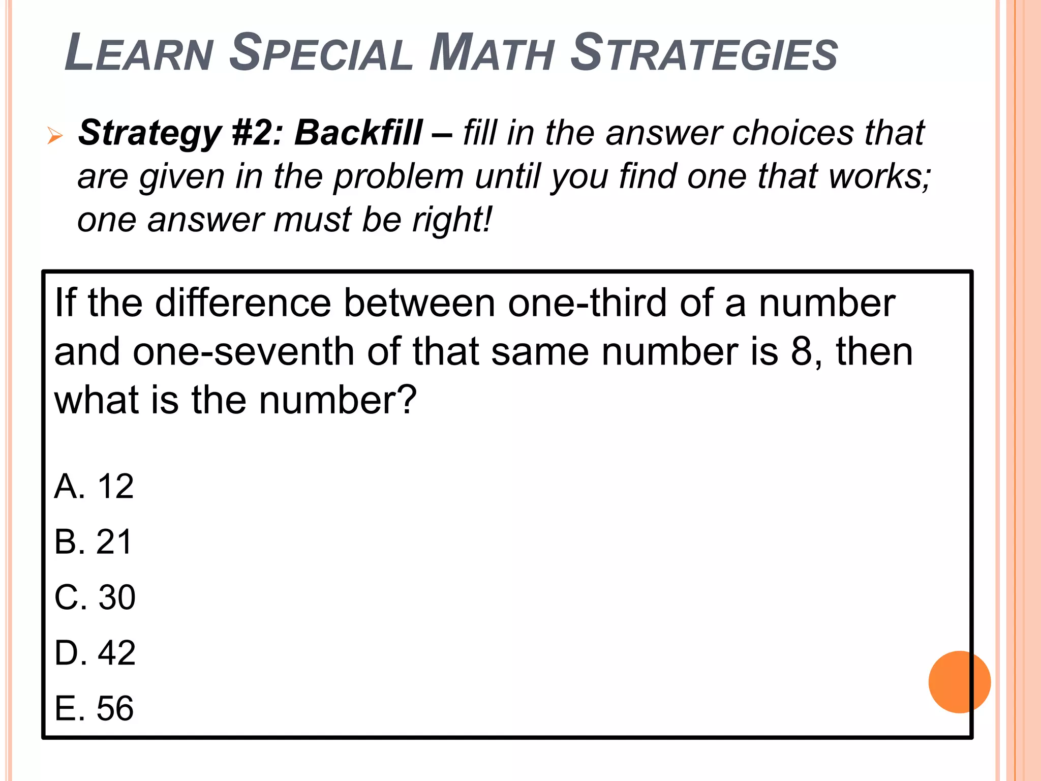 Lesson 2 test taking strategies | PPT