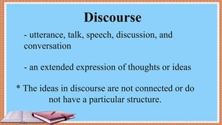 Reading_Lesson 2 text as connected discourse | PPTX