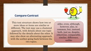 Lesson 2 text structure | PPTX