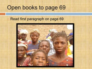 Lesson 2 The Cultures of West Africa | PPTX