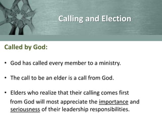 Lesson 2 The Elder's Call and Qualification.ppt