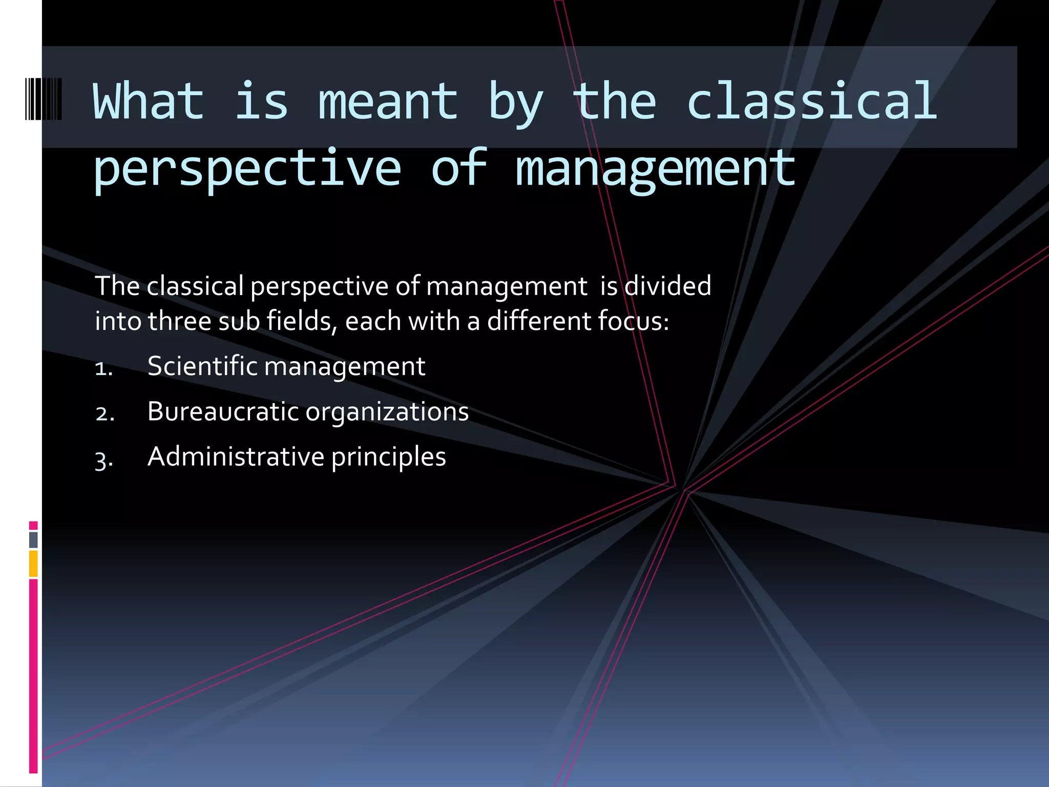 The Evolution of Management Thinking | PPT