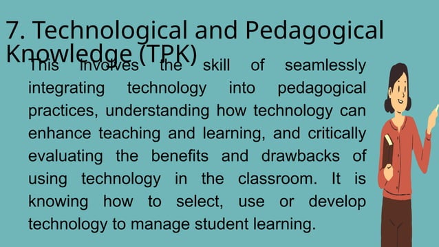 TPACK as a Framework for Technology - Driven Teaching and Learning ...
