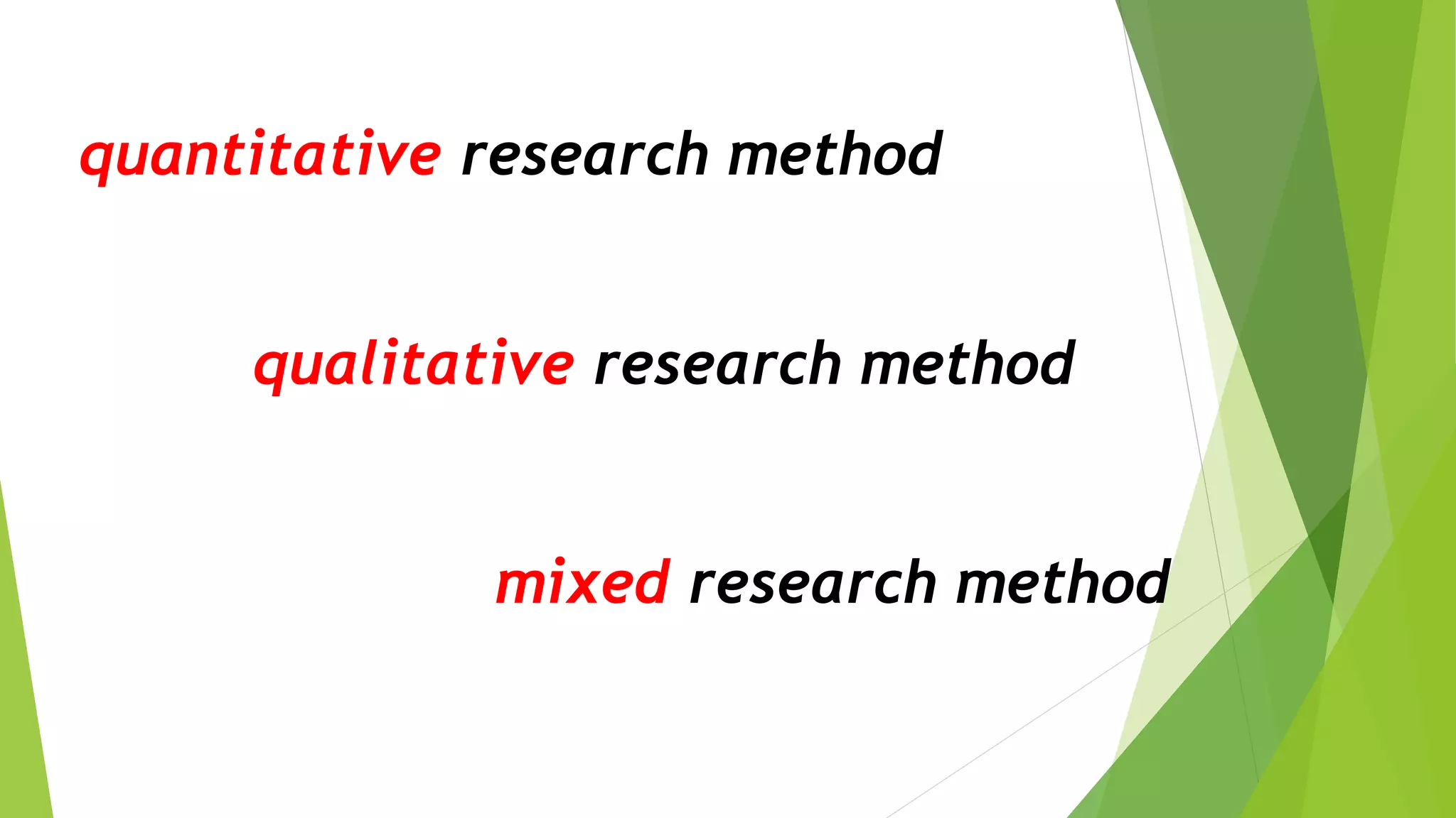 Types of Research | PDF