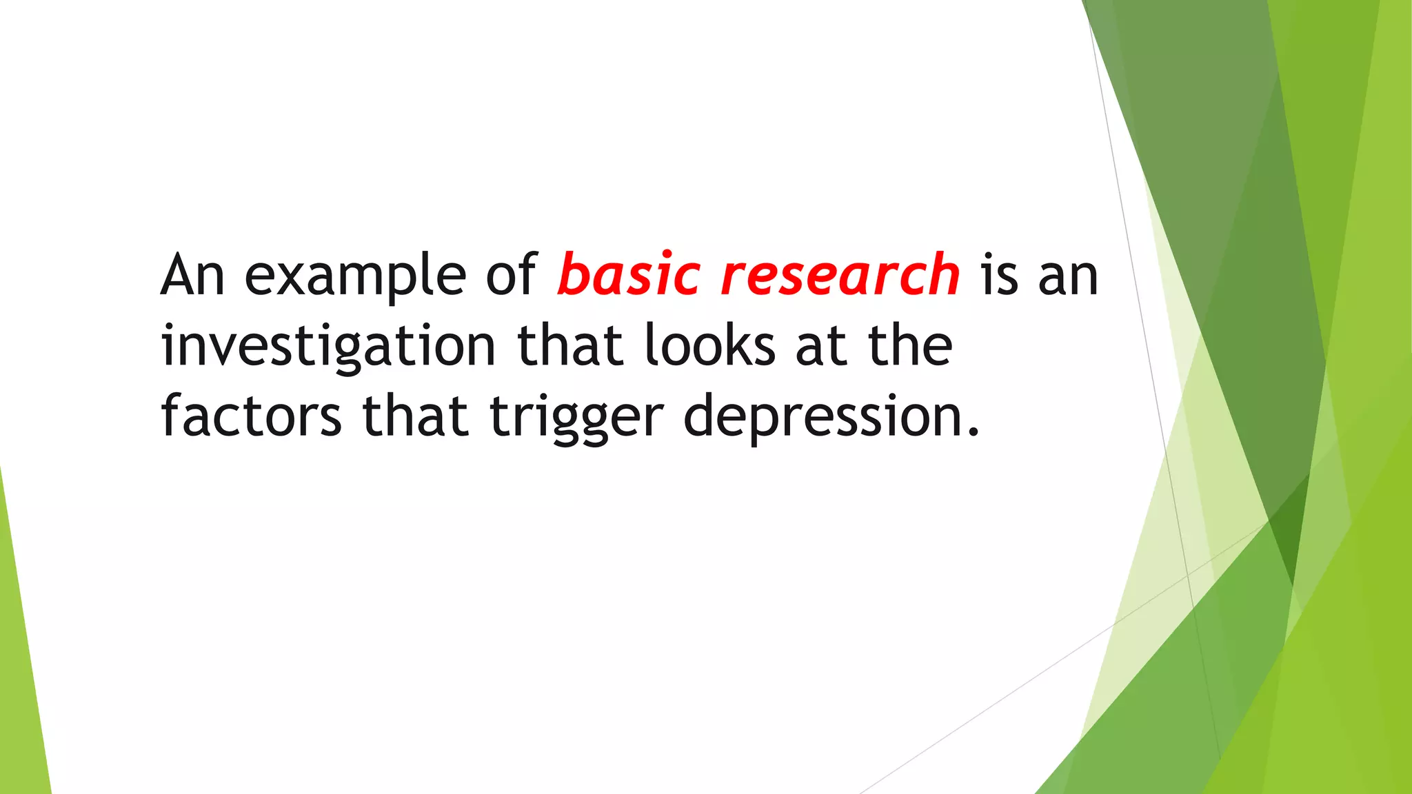 Types of Research | PDF