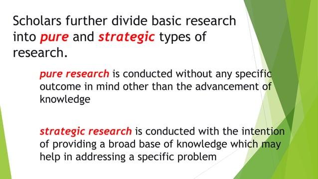 Types of Research | PPT