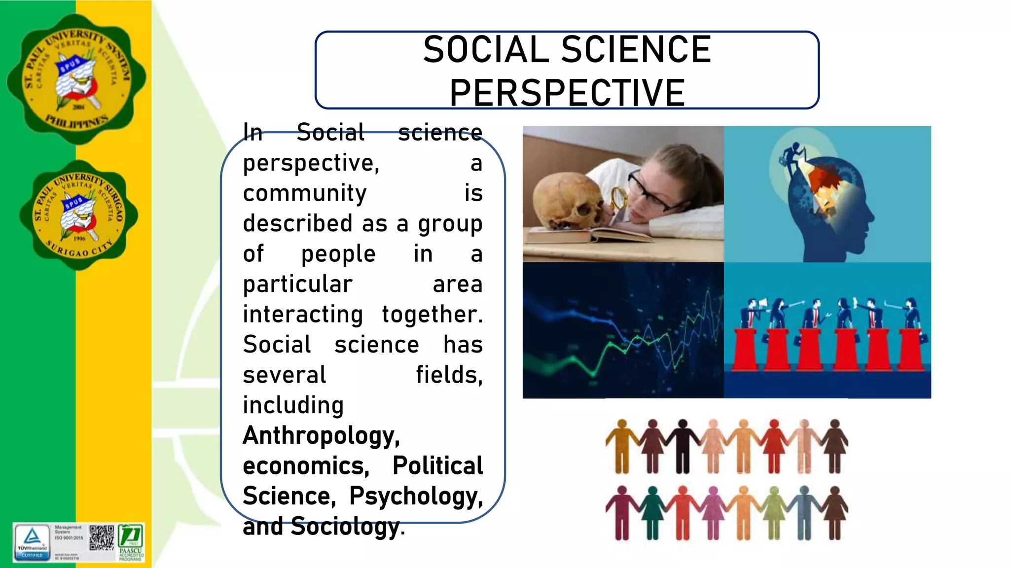 Various Perspectives in Community | PPTX
