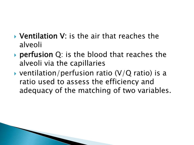 Lesson 2 ventilation and gas exchange | PPTX | Lung and Respiratory ...