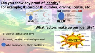 VOCABULARY - IDENTITY AND PERSONALITY (1).pptx