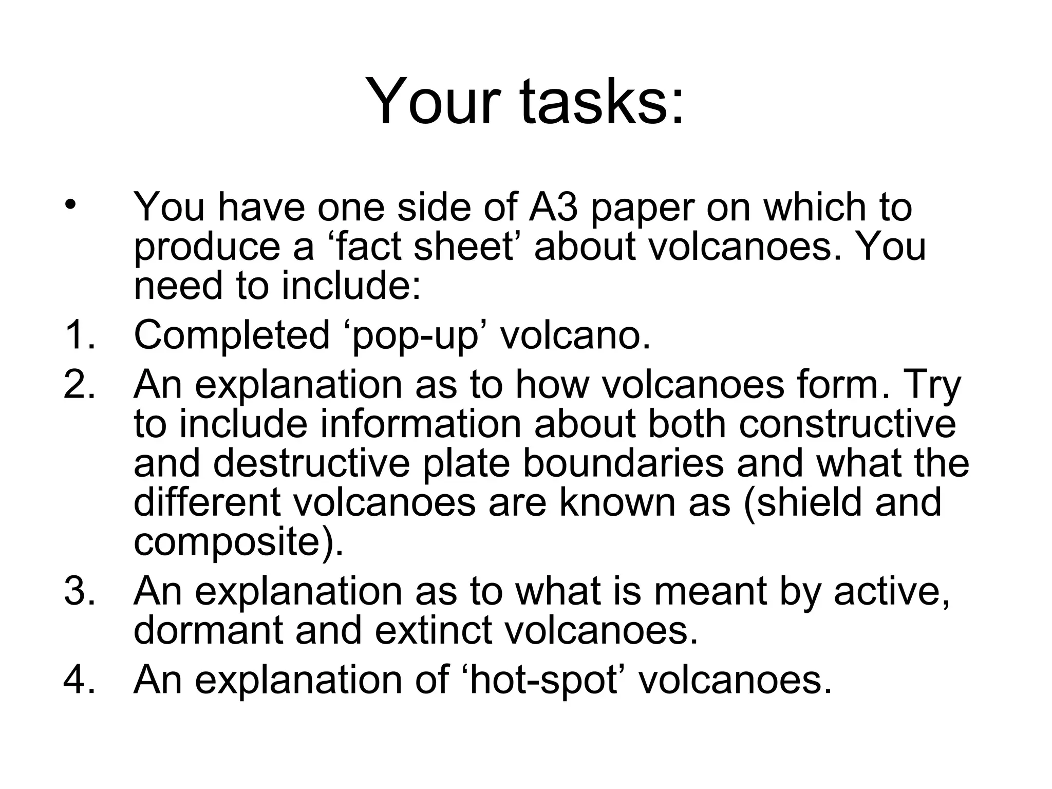Lesson 2 volcanoes | PPT