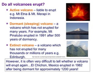 Lesson 2 volcanoes | PPT