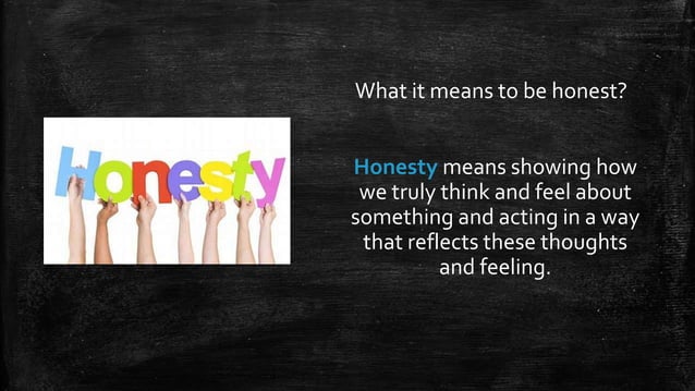 Lesson 2 we are honest with our actions | PPT