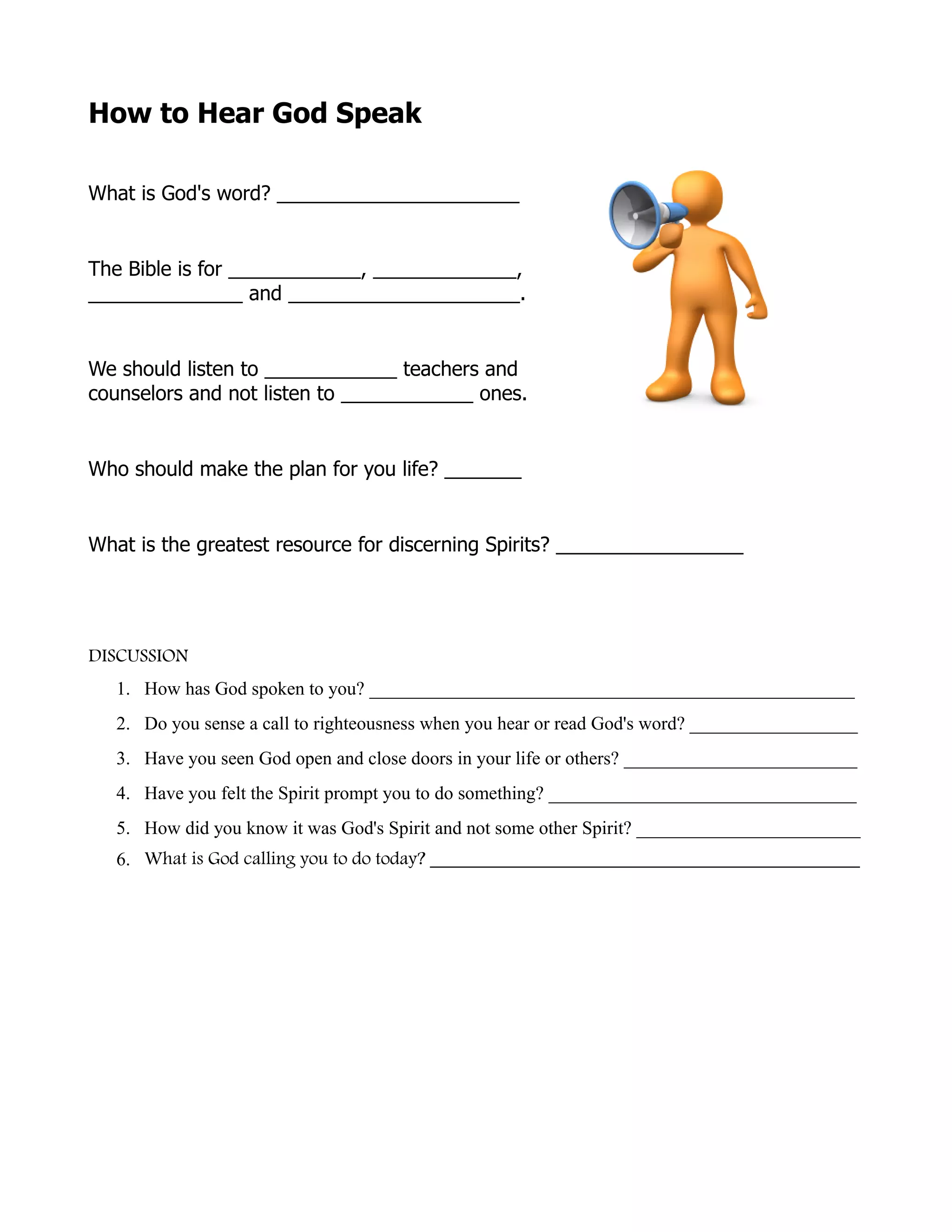 Lesson 2 worksheet worship | PDF