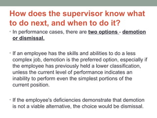 Performance & conduct | PPT