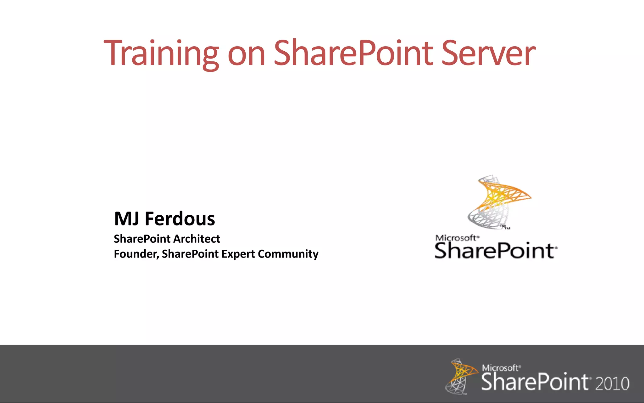 SharePoint Development (Lesson 3) | PPTX