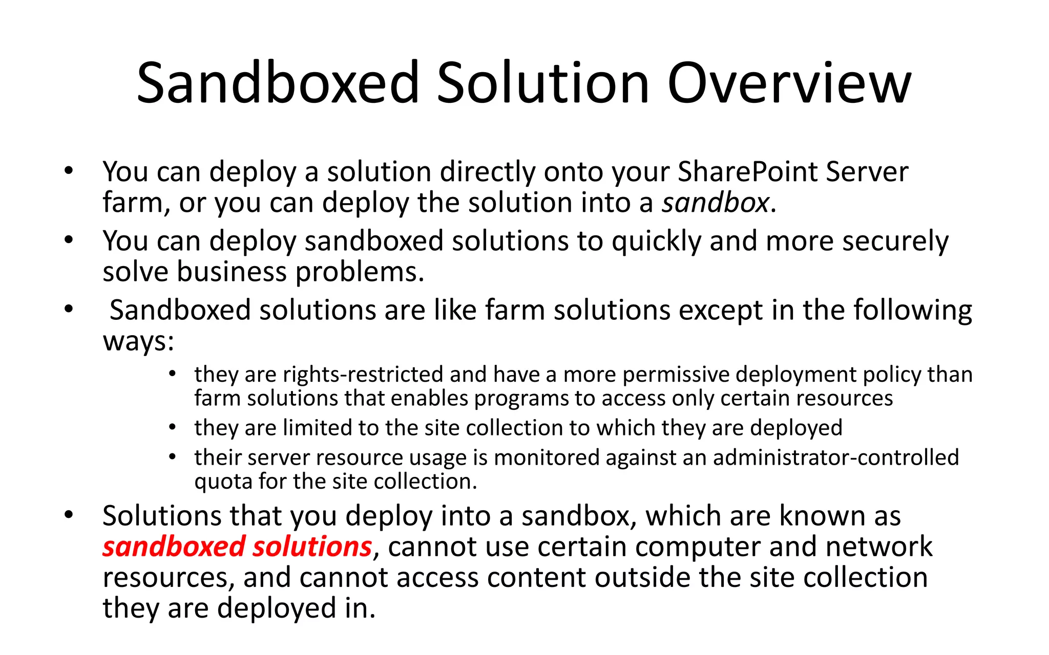 SharePoint Development (Lesson 3) | PPTX