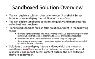 SharePoint Development (Lesson 3) | PPTX