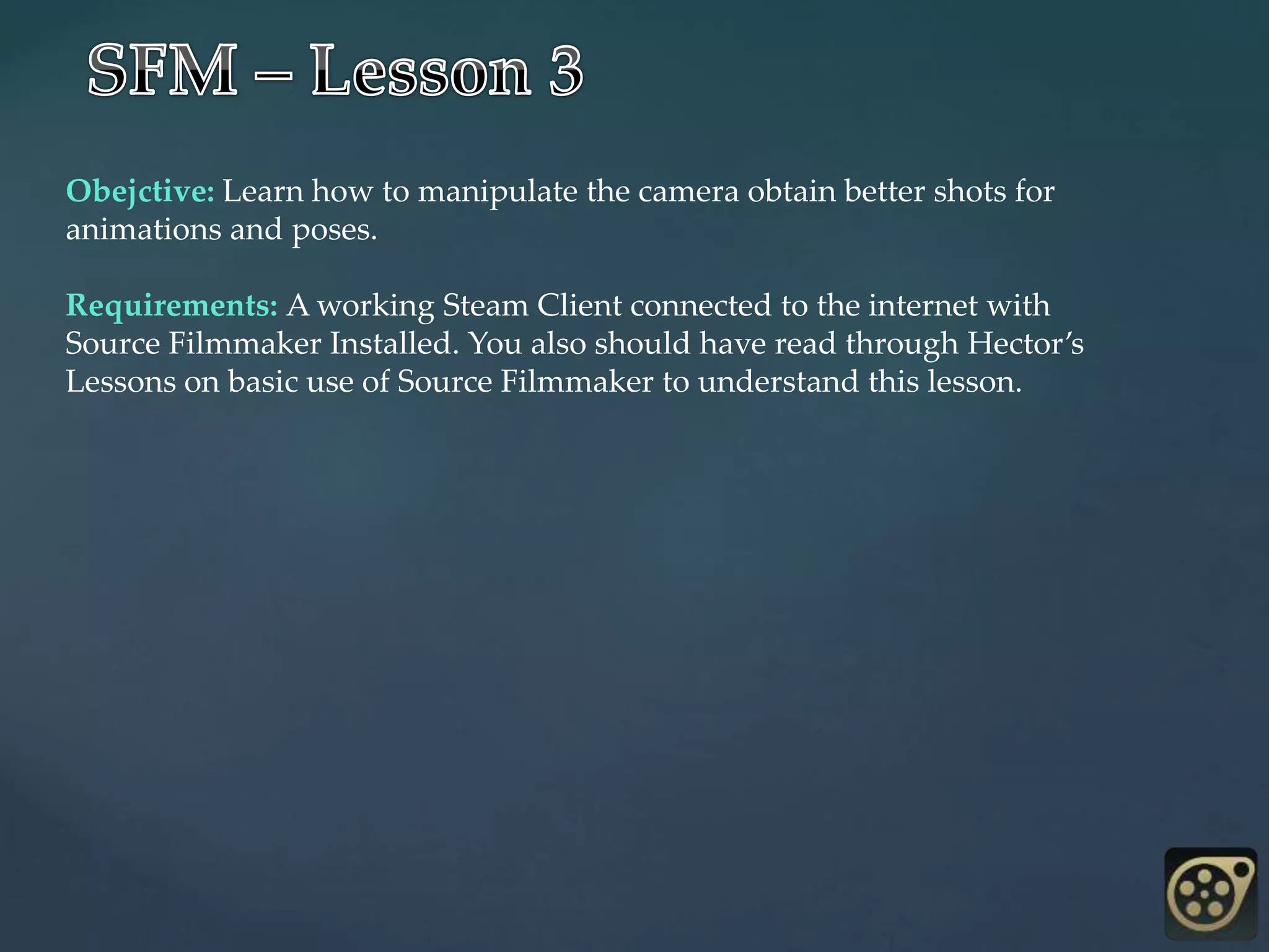 SFM Lesson 3 | PPTX | Computer Animation | Computer Software and Applications