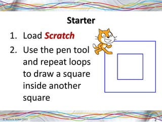Scratch Lesson 3 | PPTX