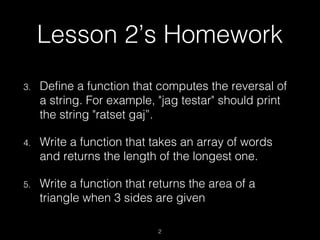 Hub102 - JS - Lesson3 | PPT