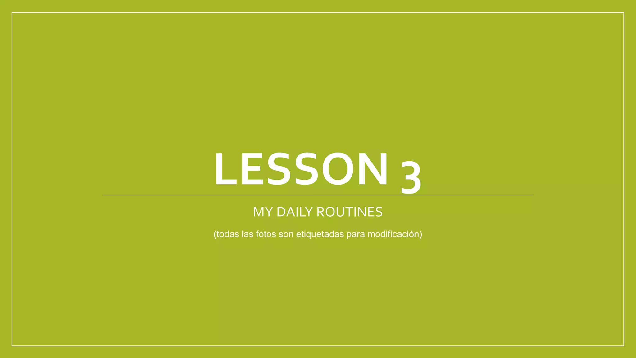 Lesson 3 | PPT