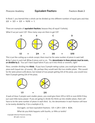 Equivalent Fractions | PPTX