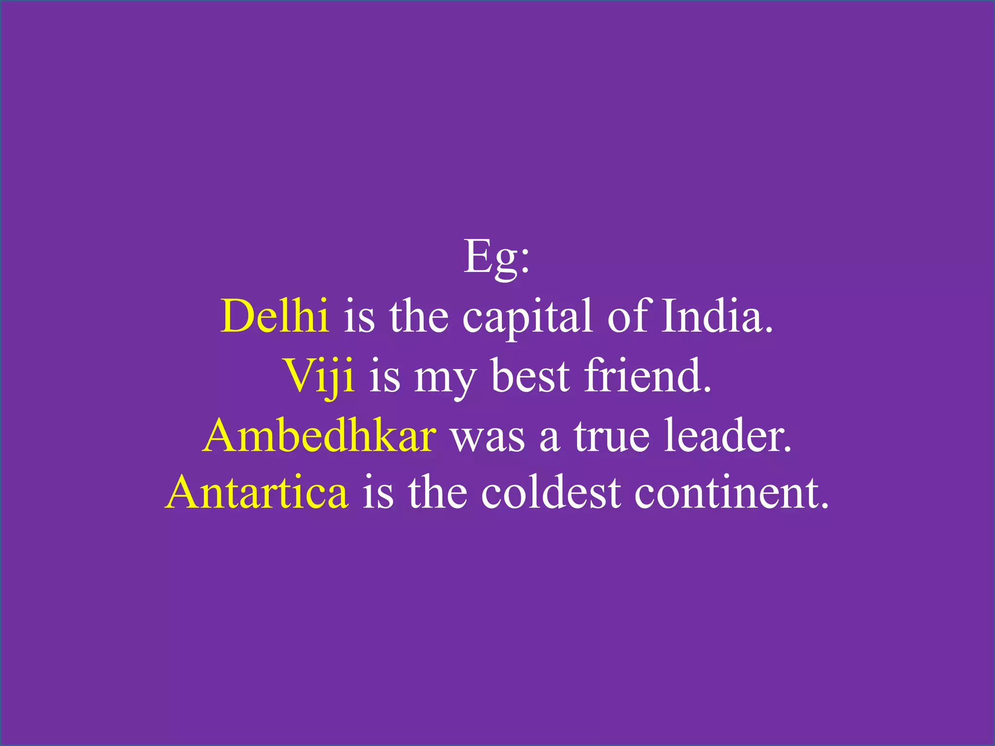 Parts of Speech (Noun) - English Grammar for beginners | PPT