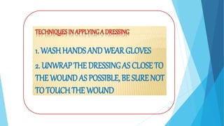 Lesson 3 Dressing and Bandage | PPTX