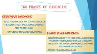 Lesson 3 Dressing and Bandage | PPTX