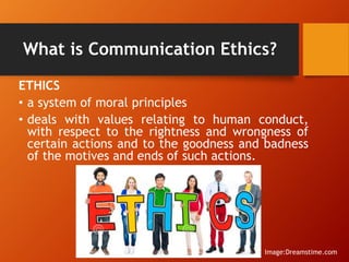 Communication Process, Principles, and Ethics | PPTX