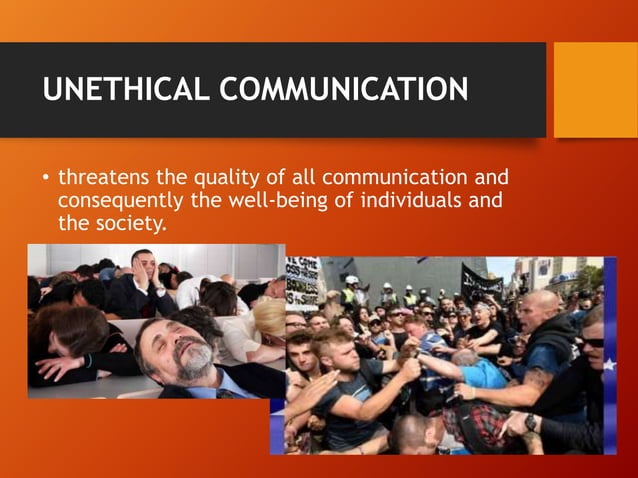 Communication Process, Principles, and Ethics | PPTX