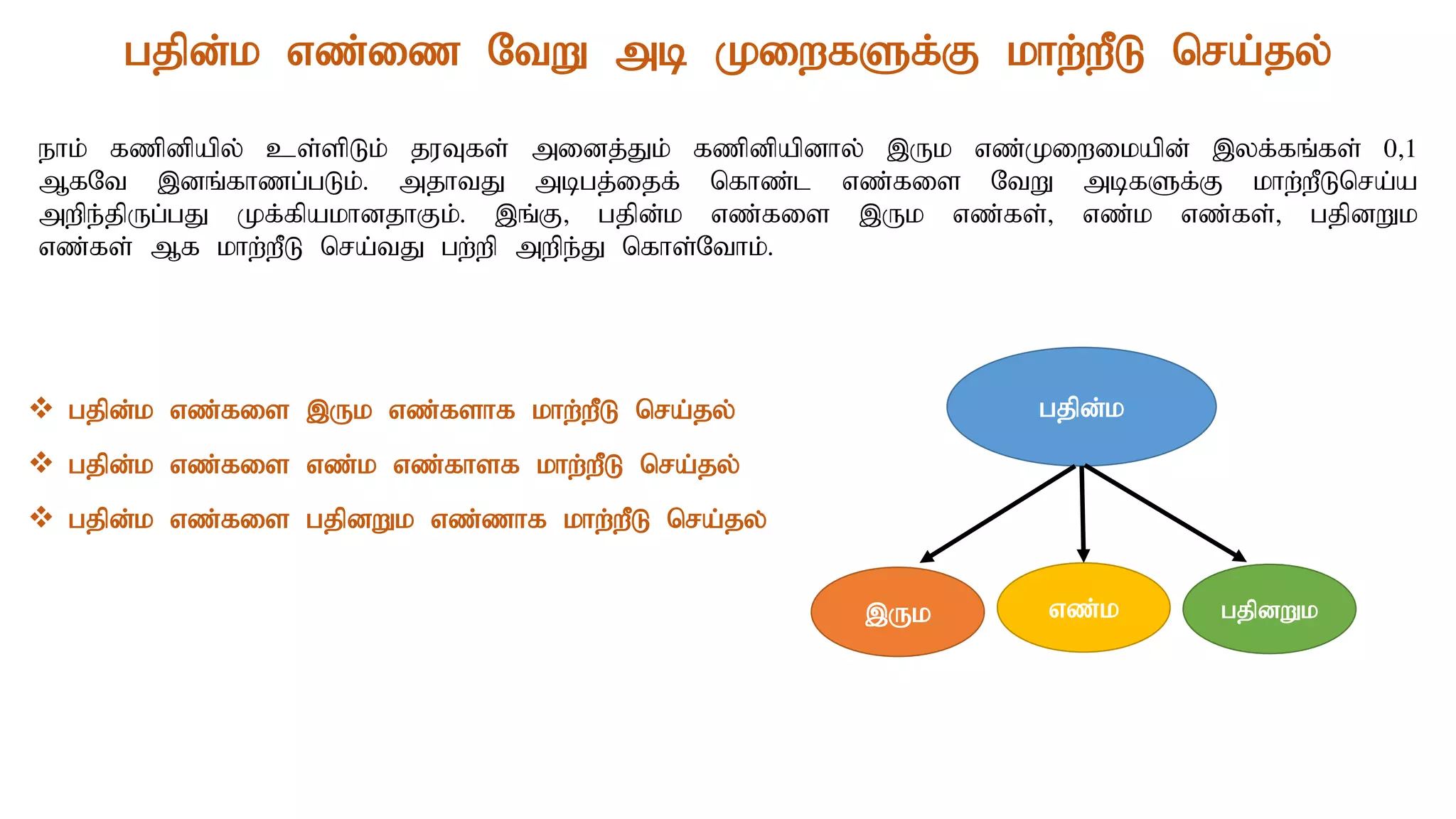 Data Representation Methods In The Computer System Ppt