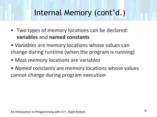 Lesson 3.1 variables and constant | PDF