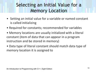 Lesson 3.2 data types for memory location | PDF