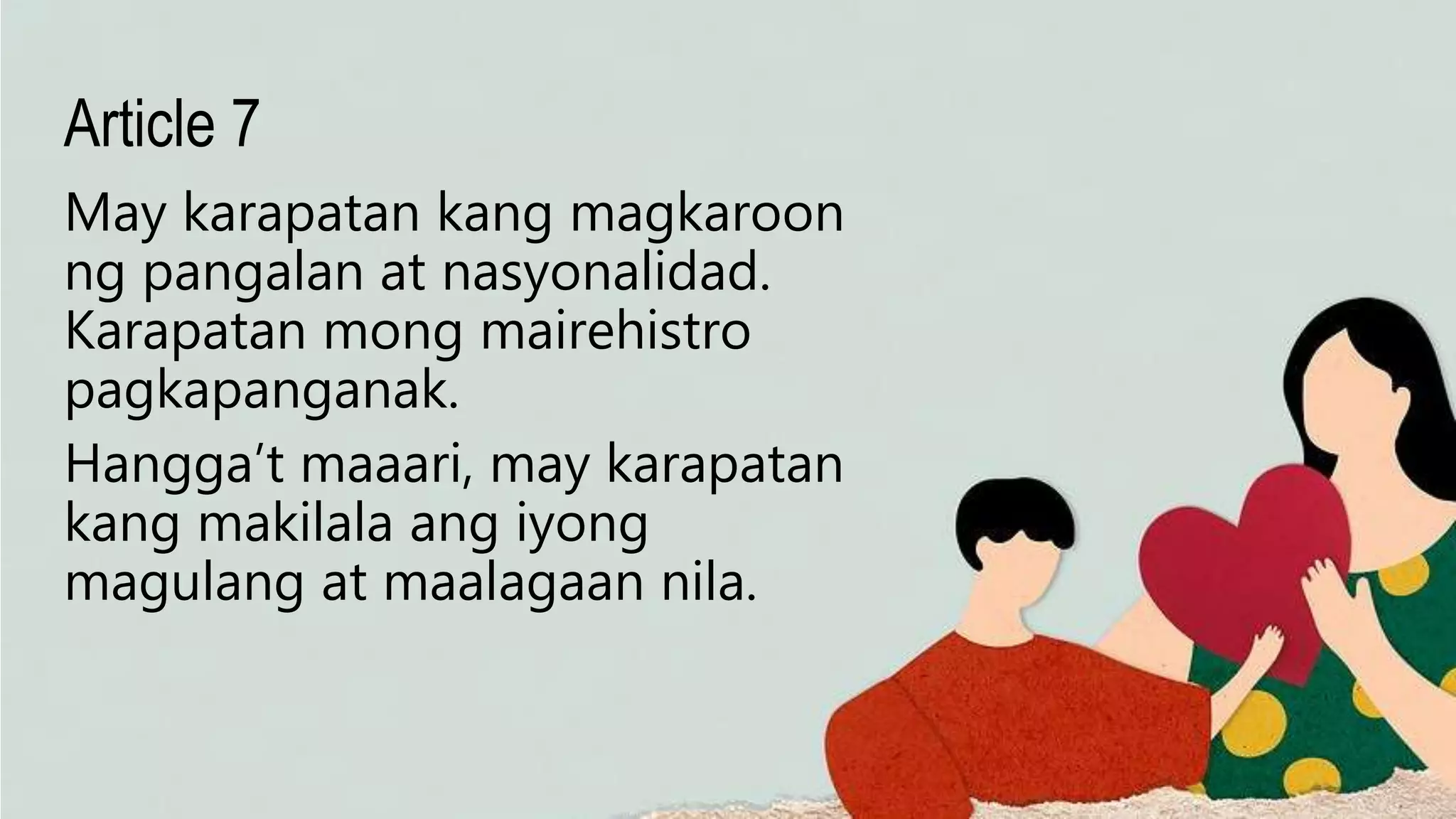 Lesson 3.6 convention on the rights of the child | PPTX