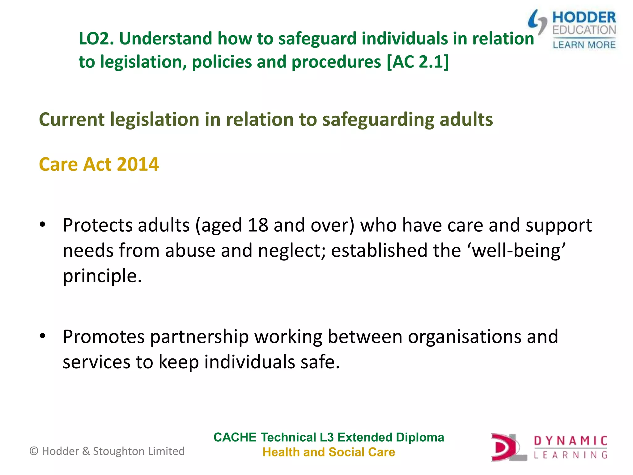 Lesson 3 Safeguarding | PPTX