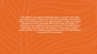 Lesson 3 Civic consciousness | PPTX