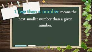 Lesson 3. One More and One Less | PPTX